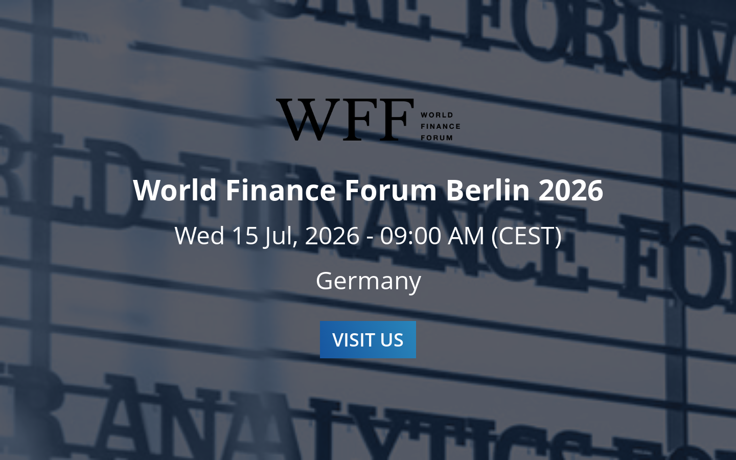 World Finance Forum Berlin 2025