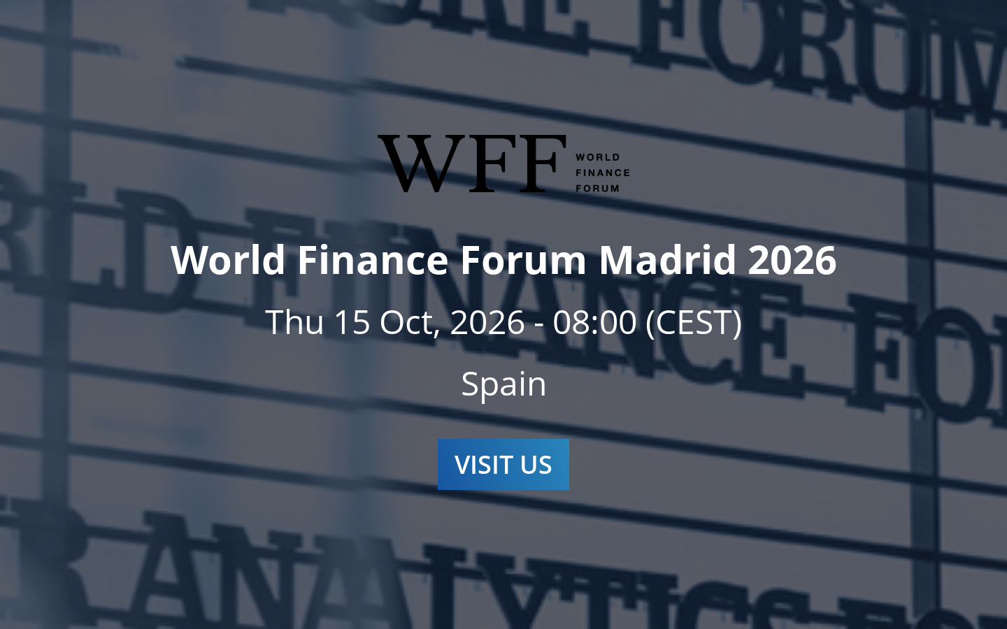World Finance Forum Madrid 2026