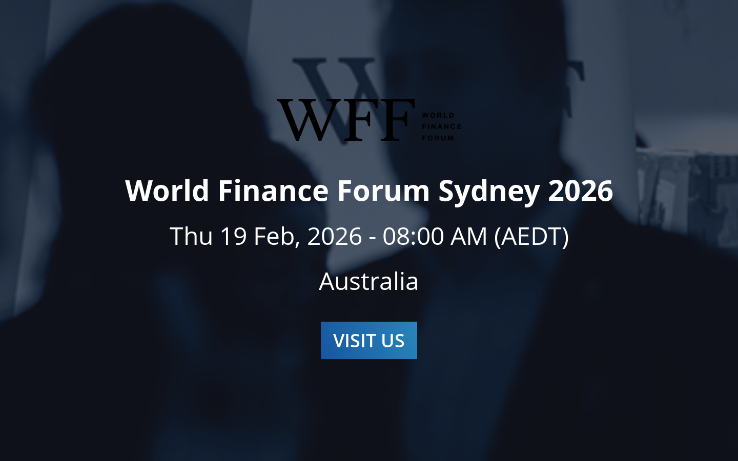 World Finance Forum Sydney 2026